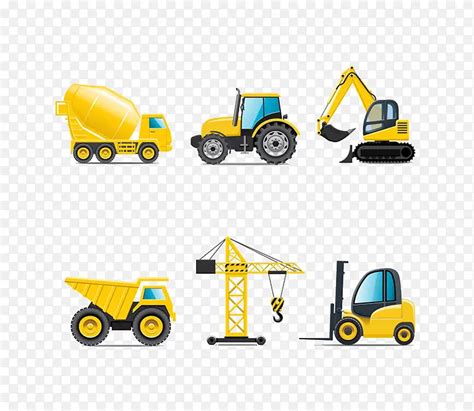 黄色工程车png图片素材下载 图片编号9246060 Png素材网