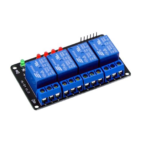 Buy 5V 4 Channel Relay Module Online At Robu In