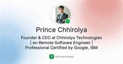 Prince Chhirolya Peerlist