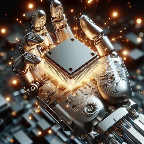 Robot Hand Computer Chip Stock Illustration Illustration Of Screenshot 341369594