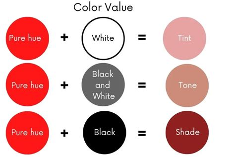 Hue Vs Tint Vs Tone Vs Shade What Are The Differences