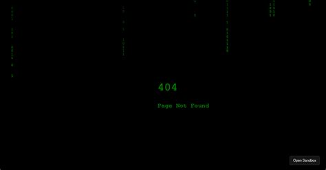 React Matrix Parallax Examples CodeSandbox