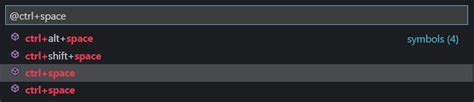 Vs Code How To Make Intellisense Activate With Ctrlspace But Still
