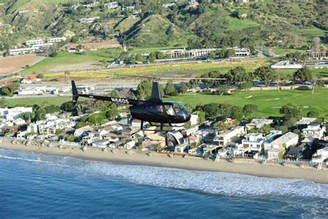 Los Angeles 30 Minutes Helicopter Tour Of The Coastline Travel Buddies