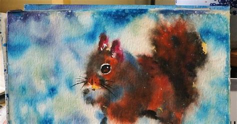 Maimeriblu 水彩で描いたリス Cxykinyaのイラスト Pixiv Maimeriblu 水彩で描いたリス Cxykinyaのイラスト Pixiv
