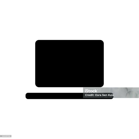 노트북 솔리드 아이콘입니다 디자인은 웹 페이지 모바일 앱 Ui Ux 및 Gui 디자인에 적합합니다 개념에 대한 스톡 벡터 아트 및 기타 이미지 Istock