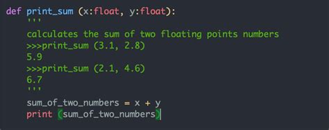 Solved Design A Function Called Print Sum That Will Take Chegg Com