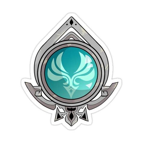 Sumeru Anemo Vision Sticker Genshin Impact Emblem