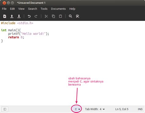 Belajar Pemrograman C Persiapan Pemrograman C Di Linux