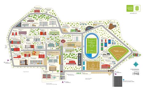 Mapa Universidad Industrial De Santander