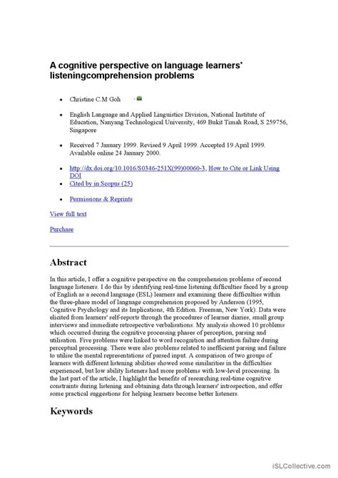 Teacher Tutorial Listening Compreh English Esl Worksheets Pdf And Doc