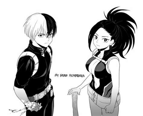 Yaoyorozu And Todoroki My Hero Academia Amino