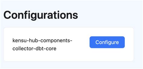 Configure Dbt Core Collector With Elementary For Bigquery Documentation