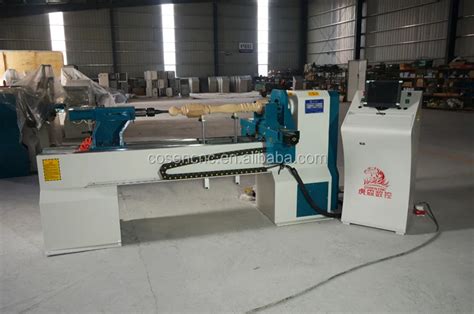 Single Spindle Cnc Wood Turning Lathe Machine With Double Turning Blade Buy Cnc Wood Turning