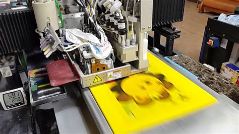 그림티셔츠 Dtg 평판프린터 코닛프린팅 디지털날염인쇄 170915 박기성 Youtube