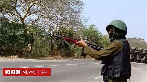 လက်ပံတောင်းစီမံကိန်း ကုန်ကြမ်းယာဉ်တန်း ဘယ်လိုတိုက်ခိုက်ခံရလဲ Bbc News မြန်မာ