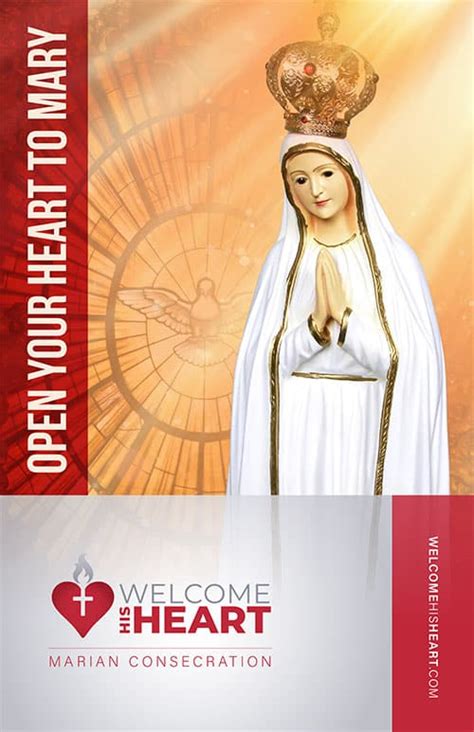 Marian Consecration Welcome His Heart Sacred Heart Enthronement