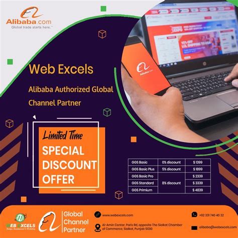 Web Excels Sialkot Alibaba Social Media Marketing Services