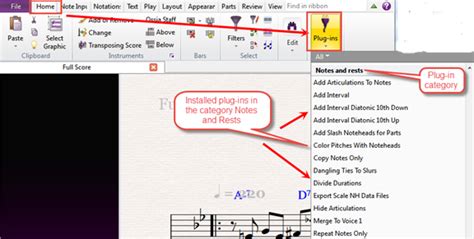 Sibelius Plug Ins Of Note