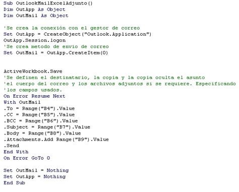 Enviar Archivo Adjunto En Email Con Vba Excel Avanzado