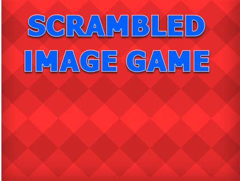 Scrambled Image Game 시스템 Unity Asset Store