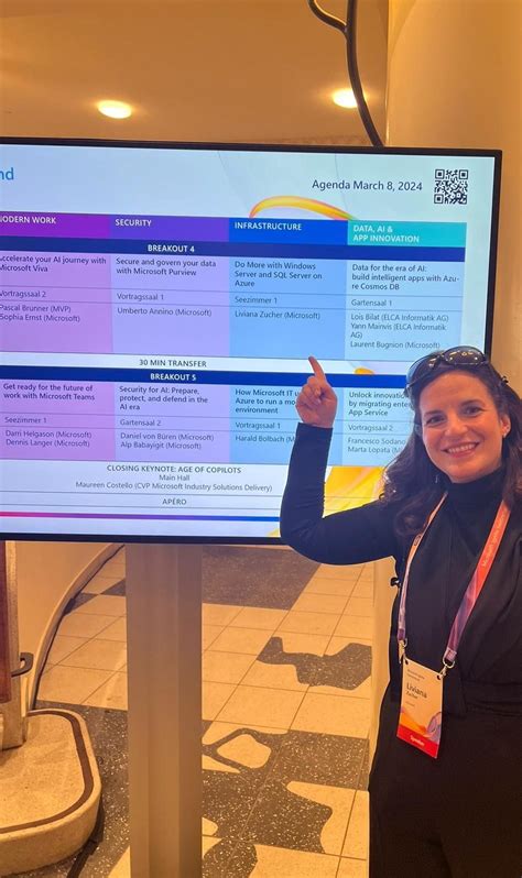 Liviana Zürcher On Linkedin Microsoftignite Windowsserver Sqlserver