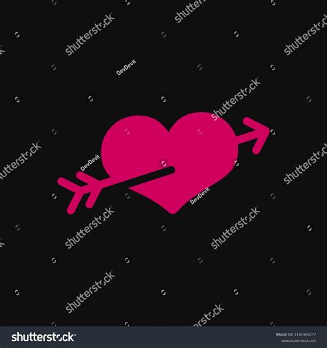 Heart Vector Art Icons Graphics Stock Vector Royalty Free 2181960277