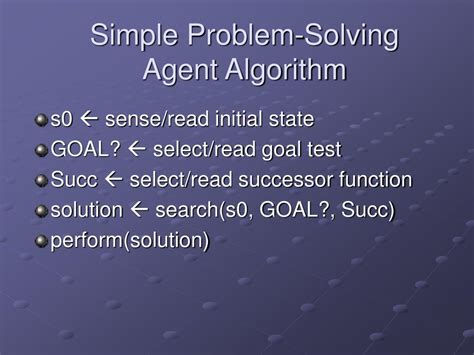 Ppt Problem Solving And Search In Ai Part I Powerpoint Presentation