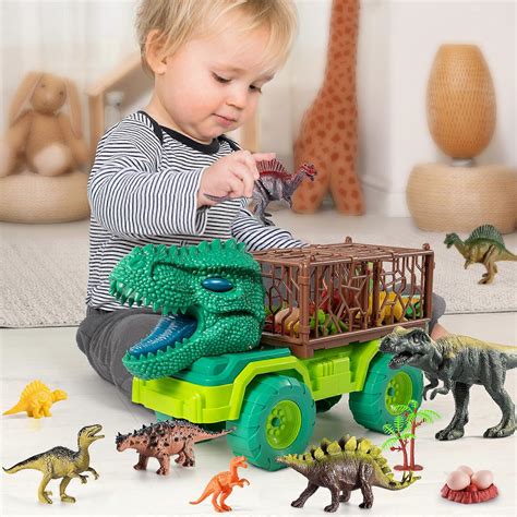 Dinosaurs Transport Carrier Truck Car Toy Indominus Rex Jurassic Park
