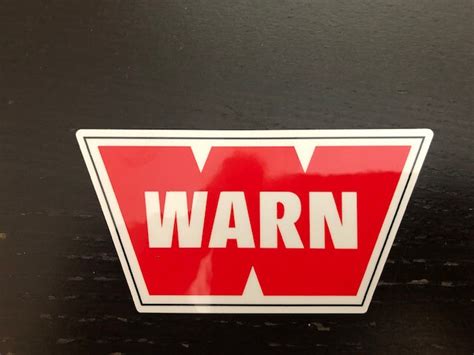 Warn Winch Logo Warn 68614 Label Kit For 95xp Winch Free Shipping