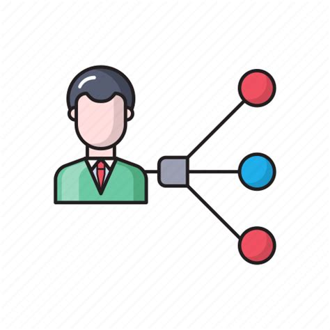 Connection Hierarchy Network Sharing User Icon Download On Iconfinder