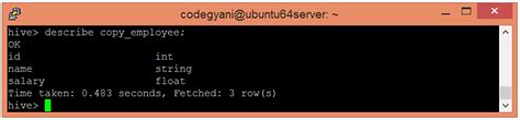 Hive Create Table Online Tutorials Library List Tutoraspire