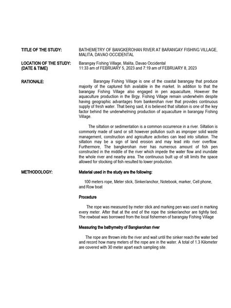 Bathymetry Download Free Pdf River Water