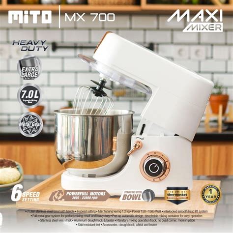 Jual Mito Maxi Mixer Mx700 Debm Shopee Indonesia