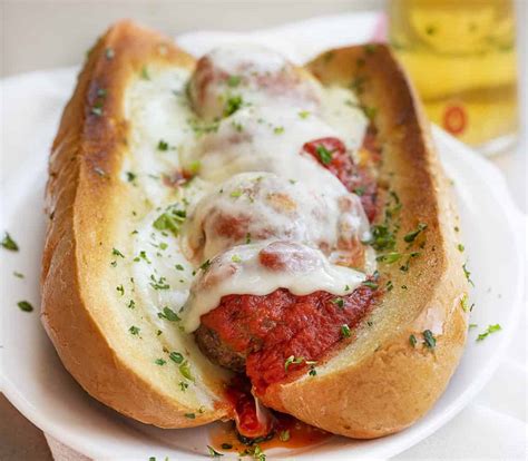 Cheese Stuffed Meatball Sub I Am Homesteader