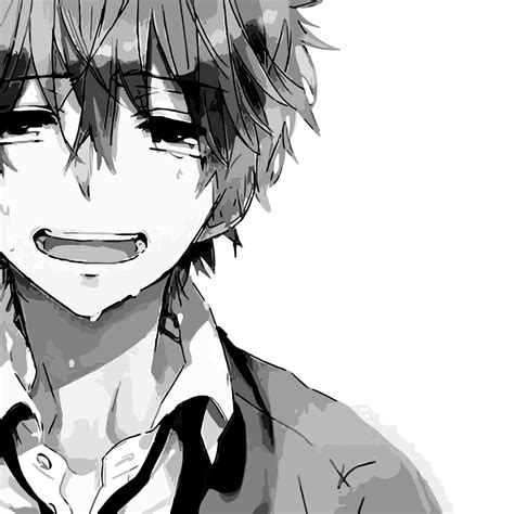 Anime Black And White Boy Wallpapers Wallpaper Cave