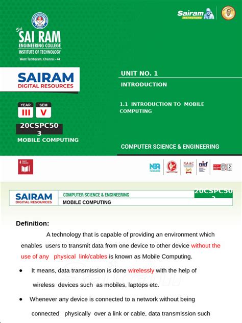 11 Introduction To Mobile Computing Pdf Computer Network Mobile Computing