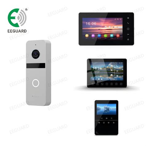 Wire HD Memory Inch Home Security Video Intercom System Video Door Bell And Doorbell