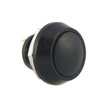 Black Mm Push Button Switch Ip Momentary