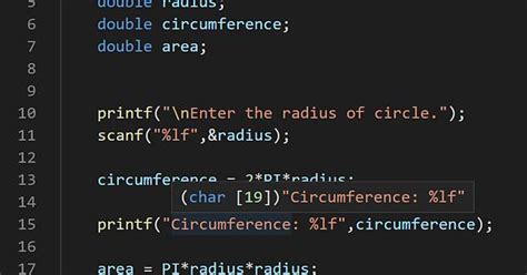 Basic Program To Find Circumference And Area Of A Circle Album On Imgur