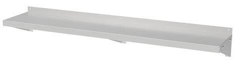 Combisteel Stainless Steel Wall Shelf And Brackets 400mm Deep 1000mm Wide