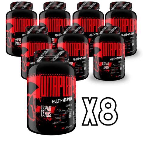 Combo 8x Multivitamínico Vitaplex Complex 720 Cápsulas Neutro