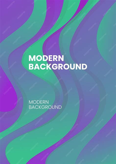 Premium Vector Green Abstract Wave Background Modern Abstract Design Futuristic Technology Concept