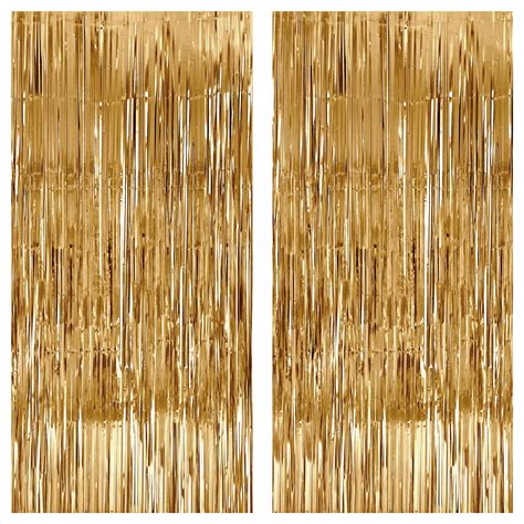 Gold Streamer Background Gold Ribbon Confetti Streamers Party Hd Png