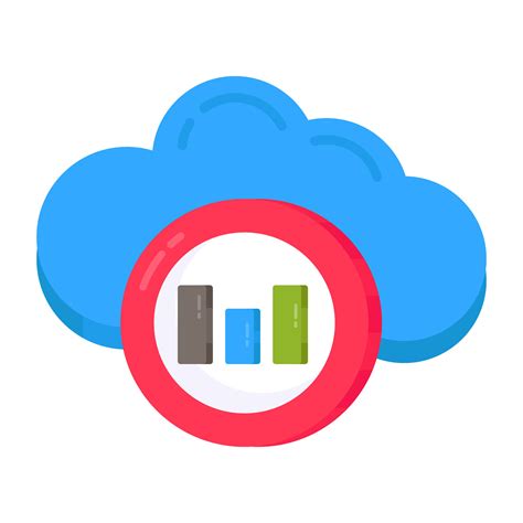 Editable Design Icon Of Cloud Analytics Vector Art At Vecteezy