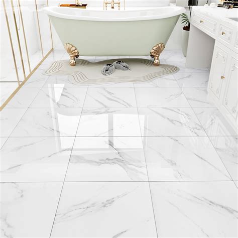 White Floor Marble Tiles