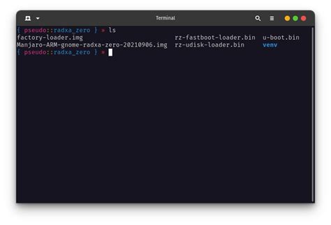 Install Manjaro Into EMMC Zero Series Radxa Forum