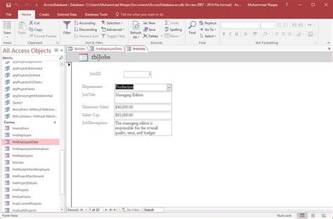 MS Access Макросы CoderLessons