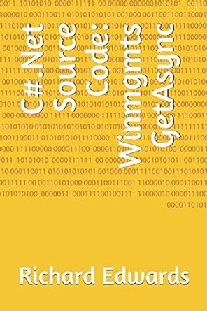 Amazon Fr C Net Source Code Winmgmts GetAsync Edwards Richard