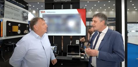 Security On Screen At Intersec Vca Technology Security On Screen By